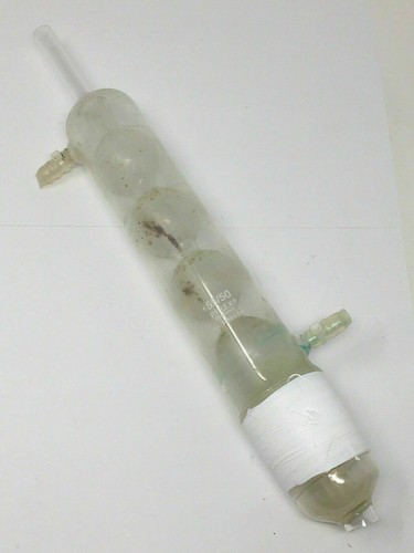 Corning Pyrex Allihn Laboratory Glass Condenser 55/50 Soxhlet Extractor ...