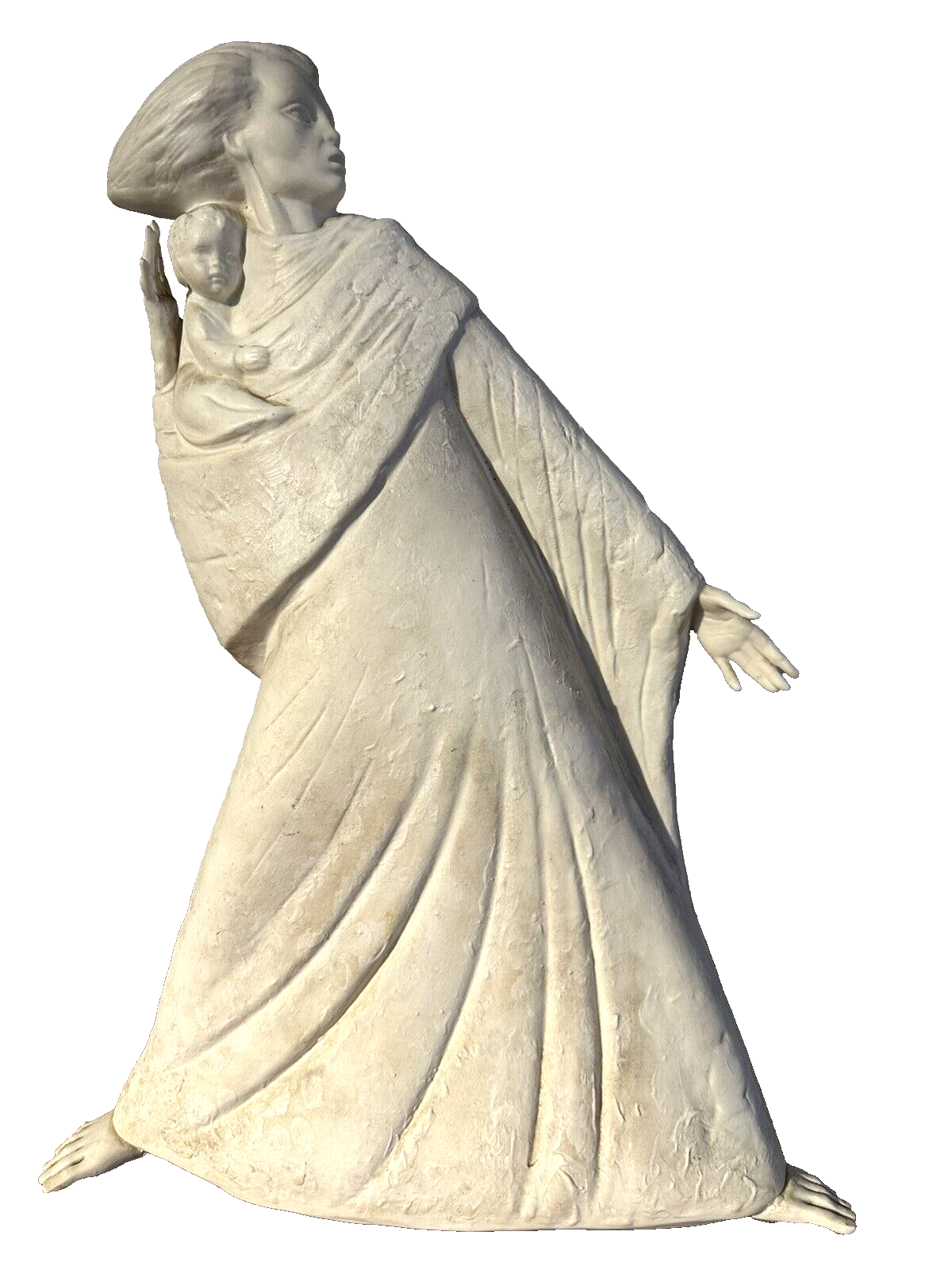 CYBIS BISQUE PORCELAIN EXODUS FLIGHT FROM EGYPT FIGURE #43/50- 17 1/2 ...