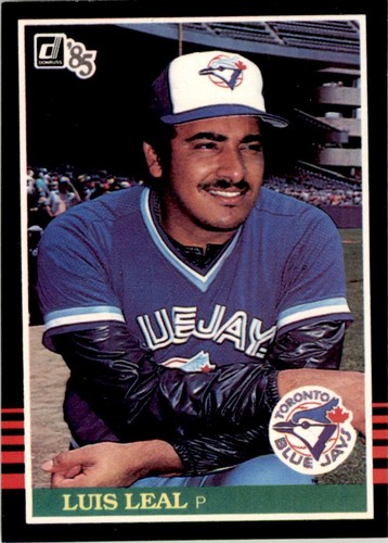1985 Donruss Luis Leal . Toronto Blue Jays #317 | eBay