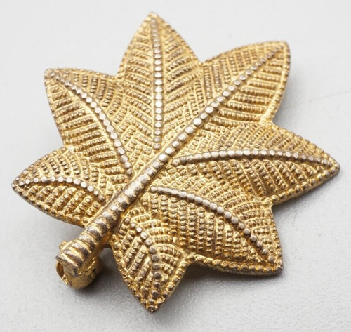 Pre-WWII 1930s Sterling Army Major Rank Shoulder Insignia Pin | eBay