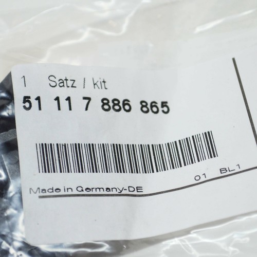 BMW M3 G80 FRONT BUMPER AIR CURTAIN HOLDER SET 51117886865 ORIGINAL NO ...