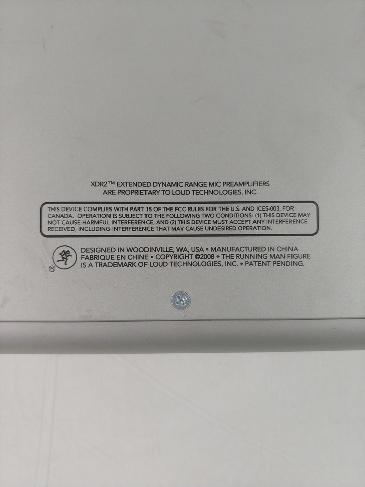 Loud Technologies INC 802-VLZ3 8-CHANNEL COMPACT MIXER PREMIUM MIC ...