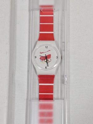 Vintage Swatch Like Watch Manufactured By Order of Polish Olympic ...