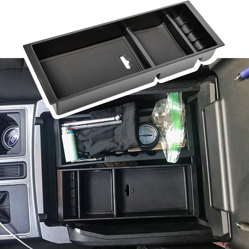 Center Console Organizer Compatible w/ 2017-20 F250 F350 Super Duty ...
