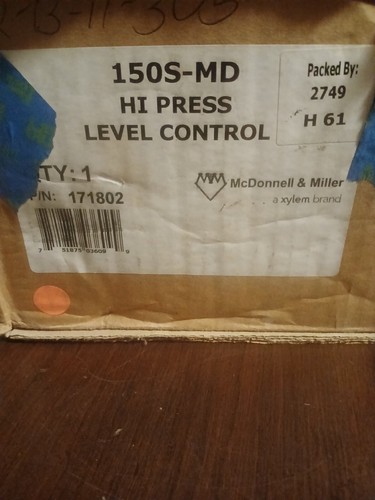 Mcdonnell & Miller 150S MD Level Control Head 171802 | eBay