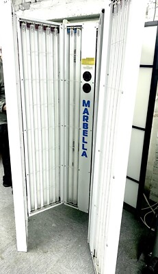 MARBELLA STAND UP VERTICAL SUNBED TANNING UNIT BOOTH DOMESTIC HOME ...