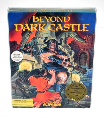 Commodore 64 Beyond Dark Castle Game Box Protector | eBay