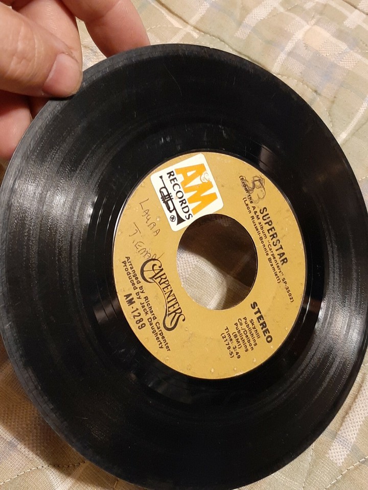 THE CARPENTERS 45 Vinyl Record - | eBay