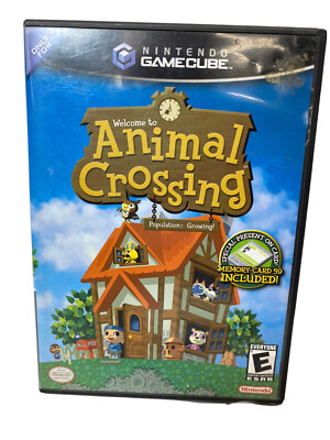 Animal Crossing (Nintendo GameCube, 2002) Complete With Memory Card ...