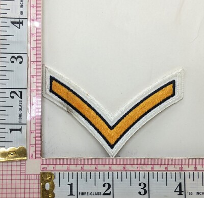 Armed Forces Police Corporal Stripe Hat Jacket Patch Crest f2 | eBay