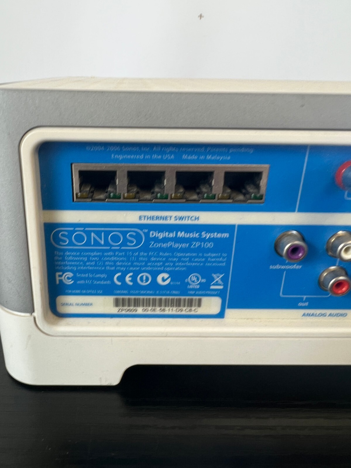Sonos+ZonePlayer+ZP100+Add-On+Player for sale online | eBay