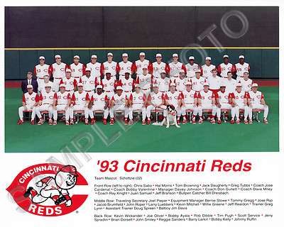1993 CINCINNATI REDS 8X10 TEAM PHOTO PICTURE | eBay