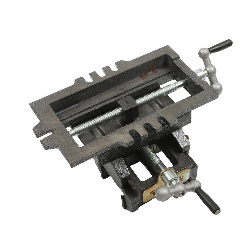 5" Cross Slide Vise Drill Press X-Y Clamp High Precision Machine Metal ...