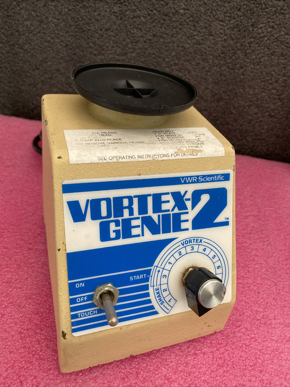VWR Scientific Industries Vortex Genie 2 model G-560 | eBay