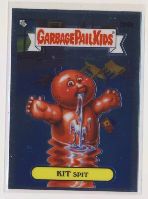 2022 Topps Chrome Garbage Pail Kids Series 5 #204b Kit Spit BX9 | eBay