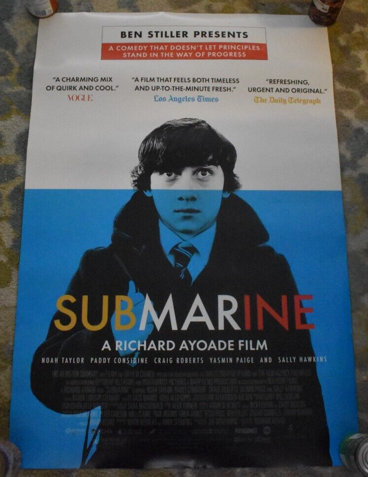 Submarine Movie Poster Yellow Submarine (2024) Poster (AU) By