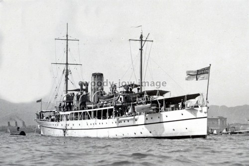 nav0019 - Royal Navy Warship - HMS Herald , built 1918 - photograph 6x4 ...