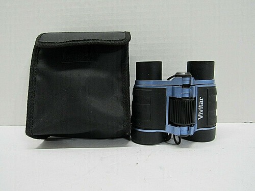VIVITAR Compact Classic Binoculars- 4X30- Coated Blue- Black | eBay