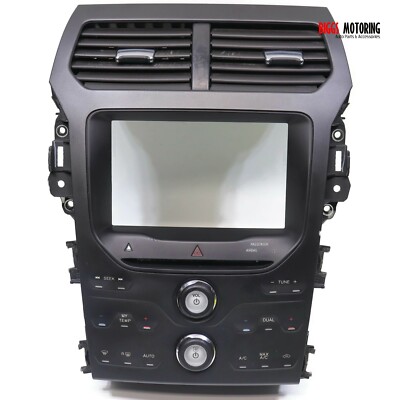 2011-2012 Ford Explorer Radio Face Climate Control Panel BB5T-18A802-BH ...
