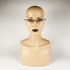 POLICE eyeglasses SATIN SILVER RIMLESS glasses frame MOD: V2922V COL ...