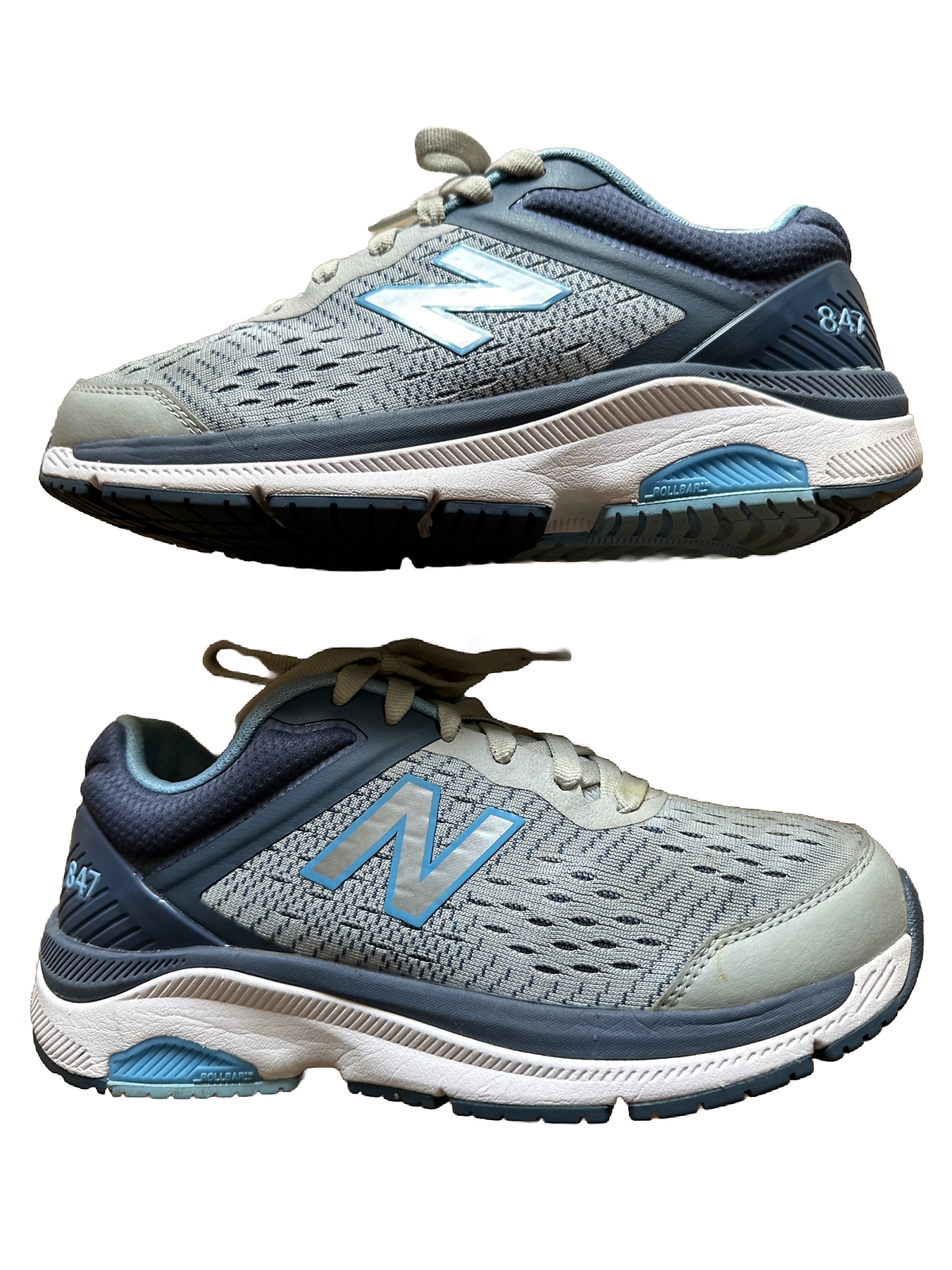New Balance 847 V4 WW847LG4 Women’s Shoes Size 7 D Blue Gray Running ...