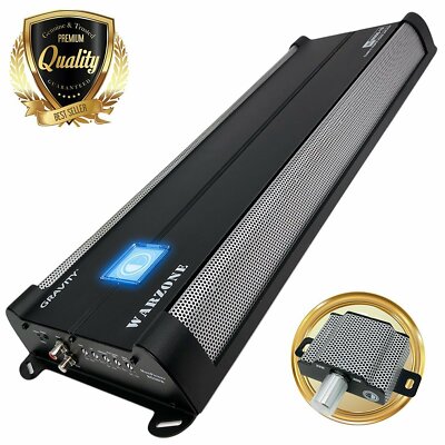 Gravity 8000 Watts Class D 1 Ohm Stable car audio Sub bass Competition ...