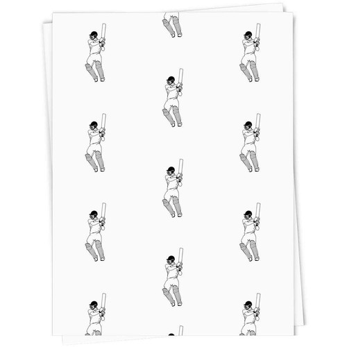 'Cricket Batsman' Gift Wrap / Wrapping Paper / Gift Tags (GI027838) | eBay