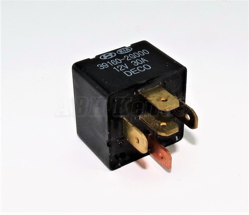911-Kia Hyundai (2000-2015) 5-Pin Multi-Use Black Relay 39160-2G000 ...