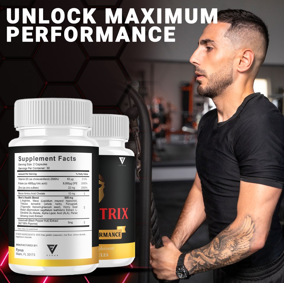 (5 Pack) Vigortrix Supplement Vigortrix Max Performance Pills (300 ...