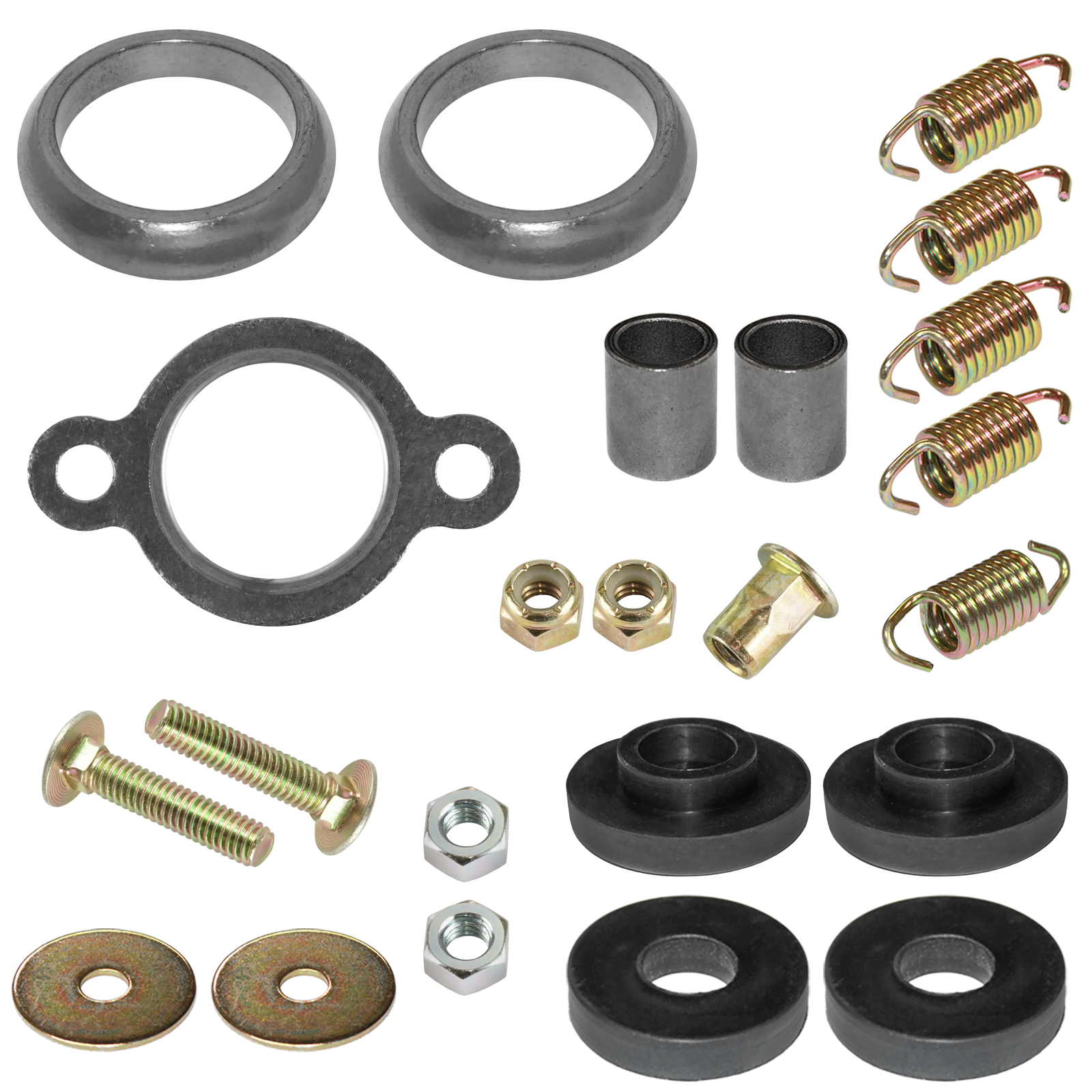 Exhaust Muffler Silencer Kit for Polaris ATP 330 4x4 / ATP 330 4x4 Quad ...