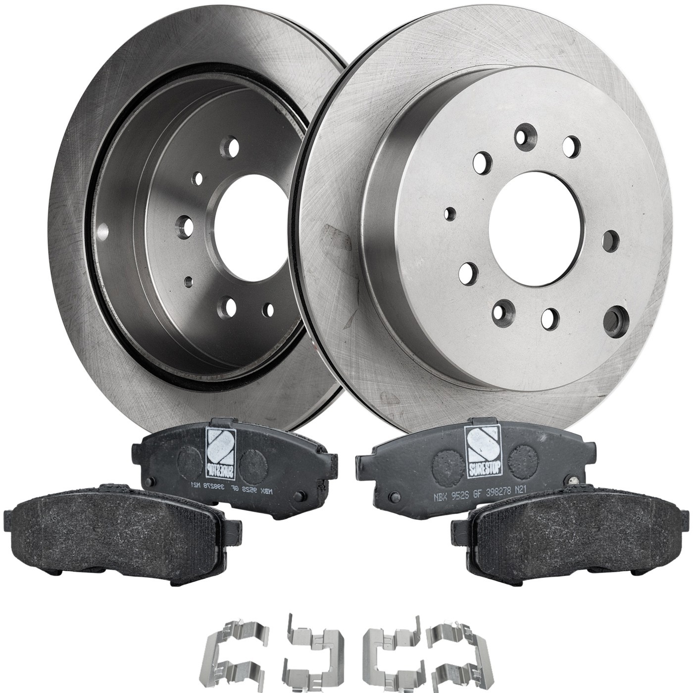 Rear Brake Disc Rotors and Pads Kit For Mazda MPV 2004 2005 2006 | eBay