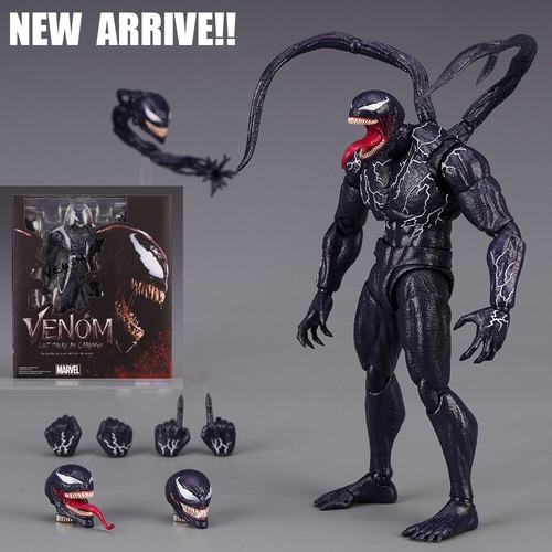 New SHF MARVEL Venom Let There Be Carnage 2nd Ver. Action Figure Box ...