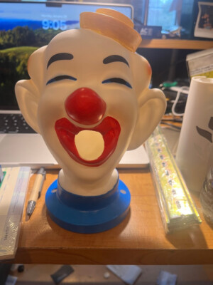 Clown Head Water Shooting Game. Shooting Star Action Rides | eBay