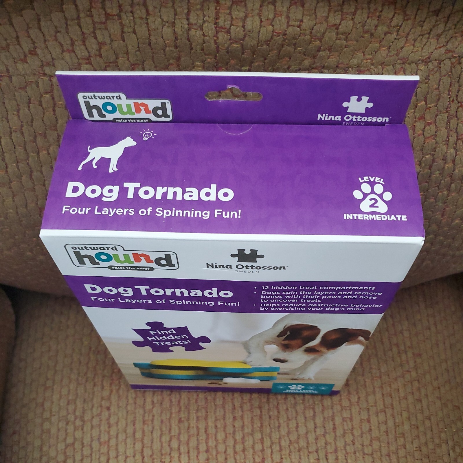Dog Puzzle Toy Tornado Outward Hound Keep Them Challenged | eBay