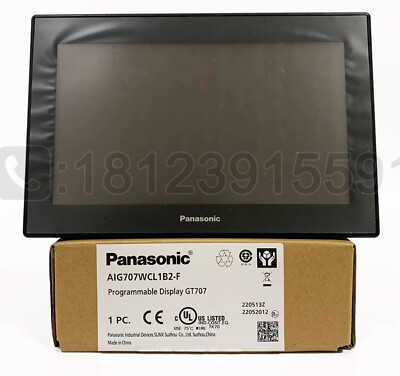 Panasonic HMI Industrial Displays Touch Screens 7 inch AIG707WCL1B2-F ...