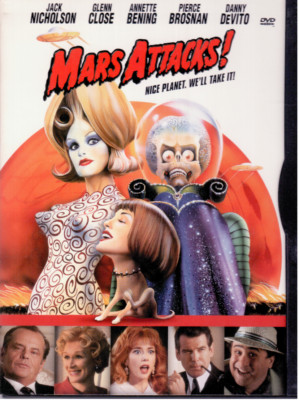 Mars attacks - jack Nicholson [Dvd] | eBay