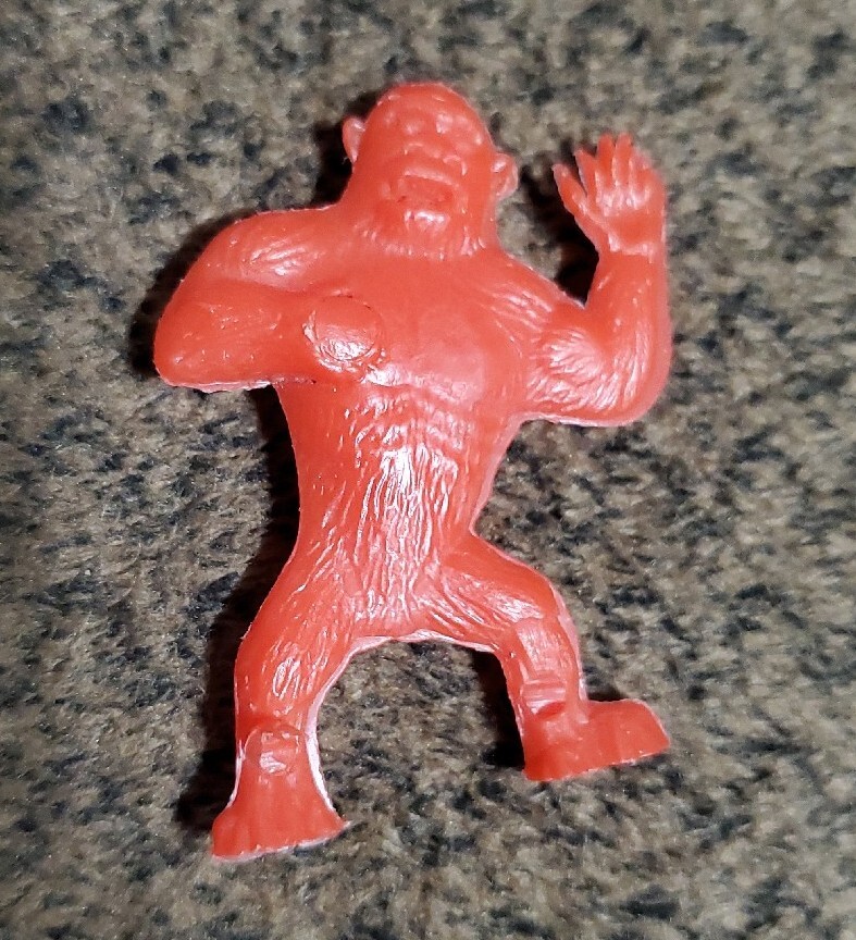 Vtg Lot Of 7 Palmer Plastics Mini 2" Monsters Creatures, Dracula, Kong ...