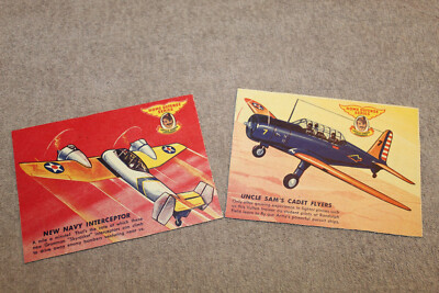 2- Original Early WW2 U.S. Home Front "Home Defense Series" Aircraft ...