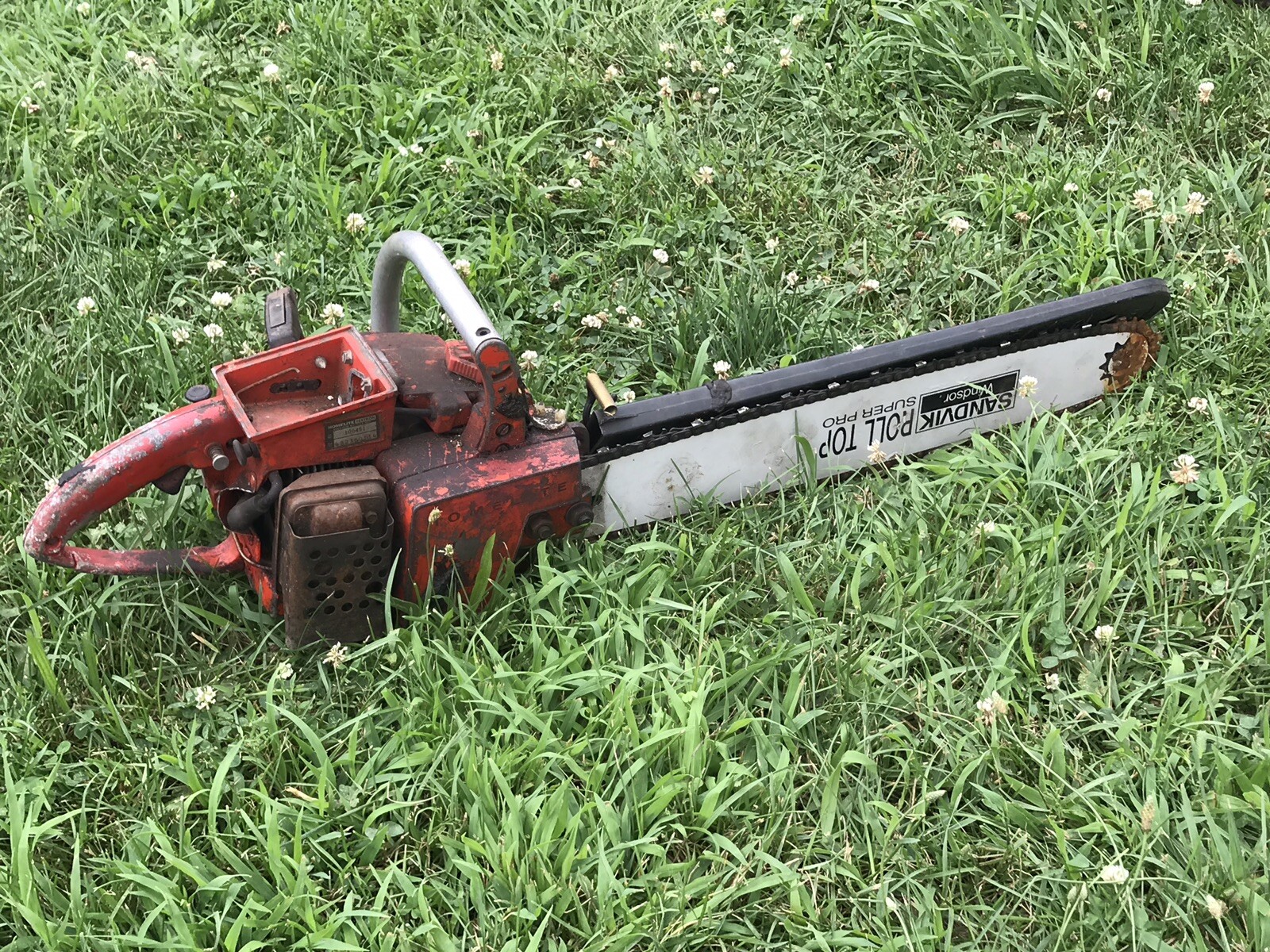 Vintage Homelite XL Textron 100451 chainsaw • For PARTS REPAIR | eBay
