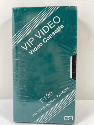 VIP VIDEO Video Cassette T-120 Professional Grade VHS | eBay