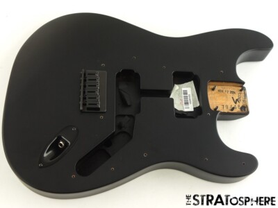 USA Fender JIM ROOT Stratocaster Mahogany HH Strat BODY & HARDWARE Flat ...