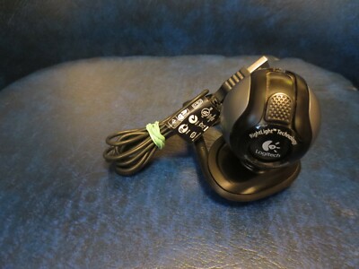 Logitech Webcam V-UBK45 RightLight RightSound Technology Camera Web Cam ...