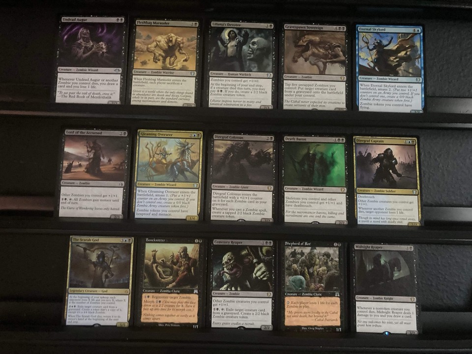 ***Custom Commander Deck*** The Scarab God - Zombies - EDH MTG Magic ...