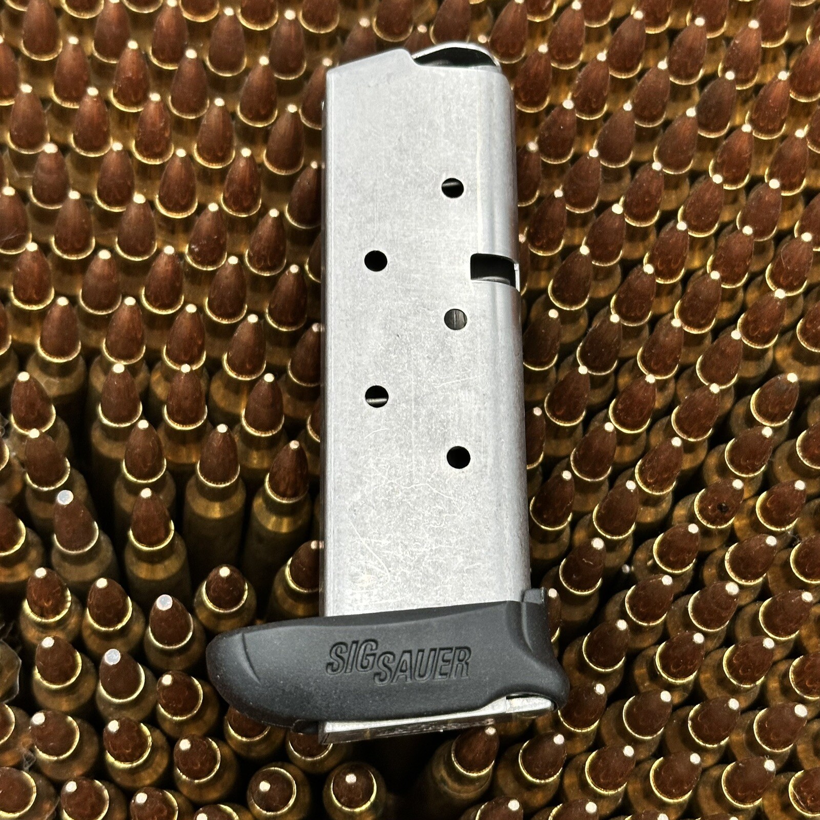 Mag Sig Sauer P238 Factory OEM .380 ACP 7 Round Magazine Stainless Clip ...