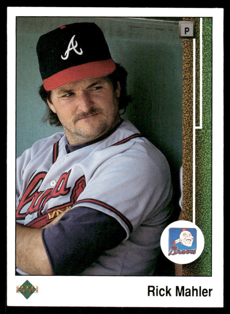 Rick Mahler 1989 Upper Deck #74 Atlanta Braves | eBay