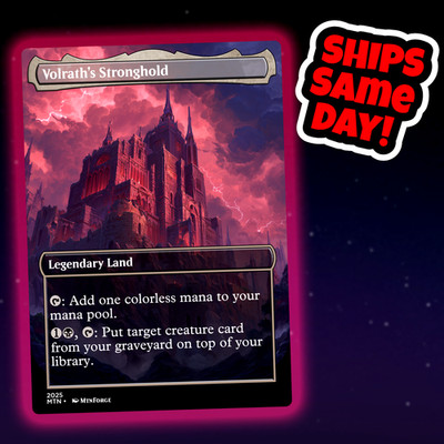 Volrath's Stronghold - Custom Art Magic: The Gathering Playtest Card ...