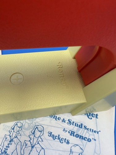 VINTAGE 1974 RONCO THE RHINESTONE & STUD SETTER WITH BOX & ACCESSORIES ...