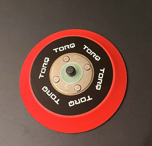 TORQ R5 Red Backing Plate Buffer Polisher 5 Inch New No Box #b6 | eBay