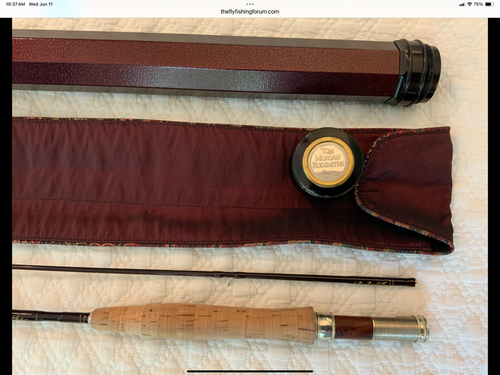 Tom Morgan Rodsmiths 7’9” 3wt fly rod | eBay