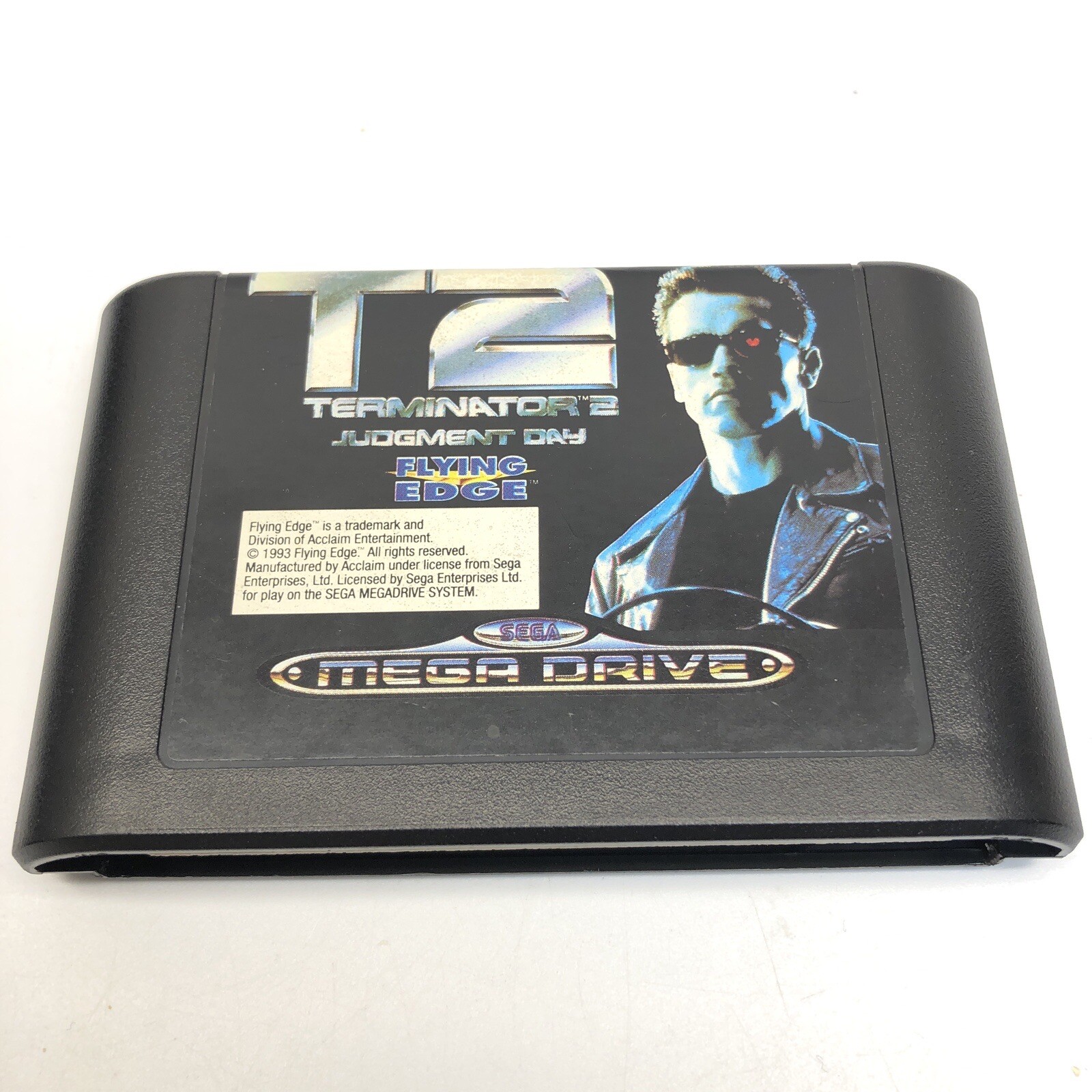 T2 Terminator 2 Judgement Day (Sega Mega Drive / Genesis, 1993) No ...